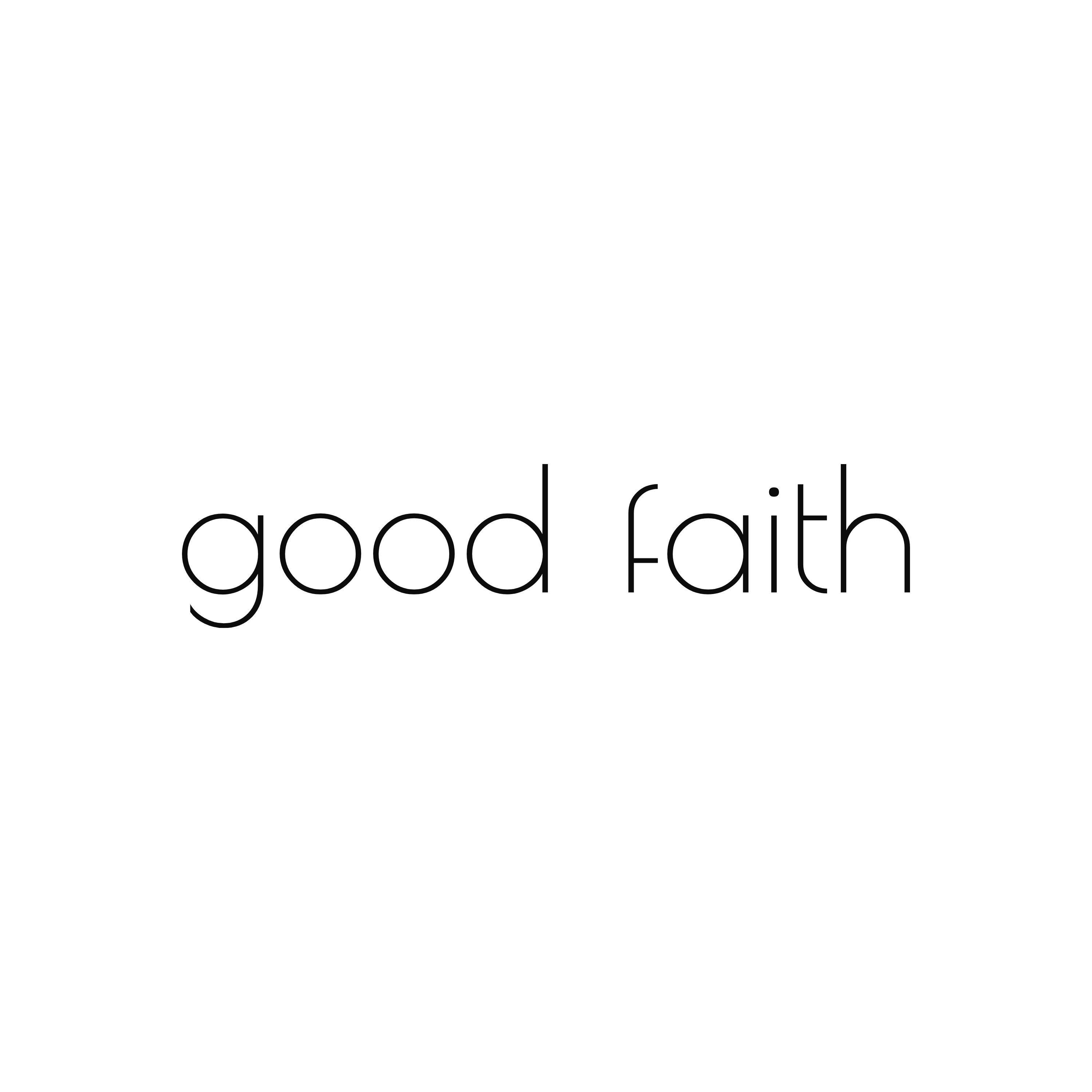 good faith